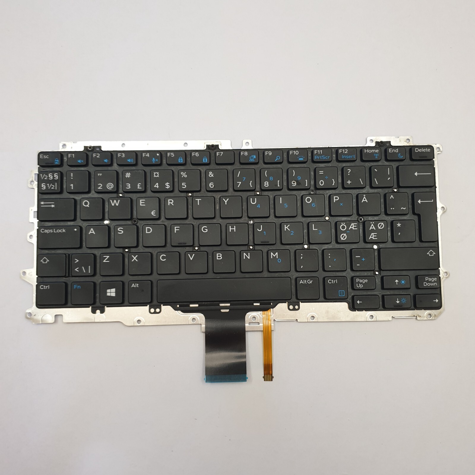 Dell Latitude 7280 Original Tastatur Nordisch Keyboard Nordic | eBay