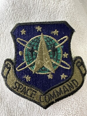 ATHENTIC US AIR FORCE SPACE COMMAND PATCH - NEW | eBay