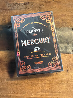 The Planets MERCURY V1 RARE and super hard to find. Vanda Playing Cards ...