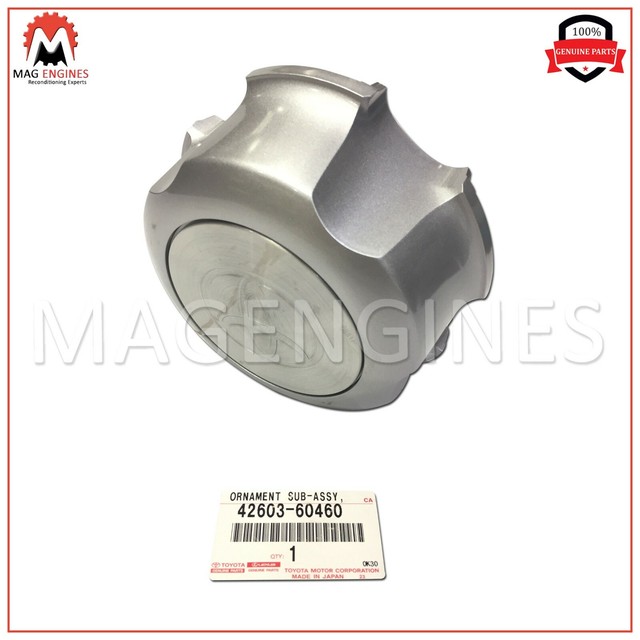 Toyota Genuine 42603-60460 Ornament Sub-assy Wheel Hub OEM 4260360460 ...