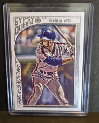 2015 Topps Gypsy Queen #82 Mookie Wilson Paper Frame White | eBay