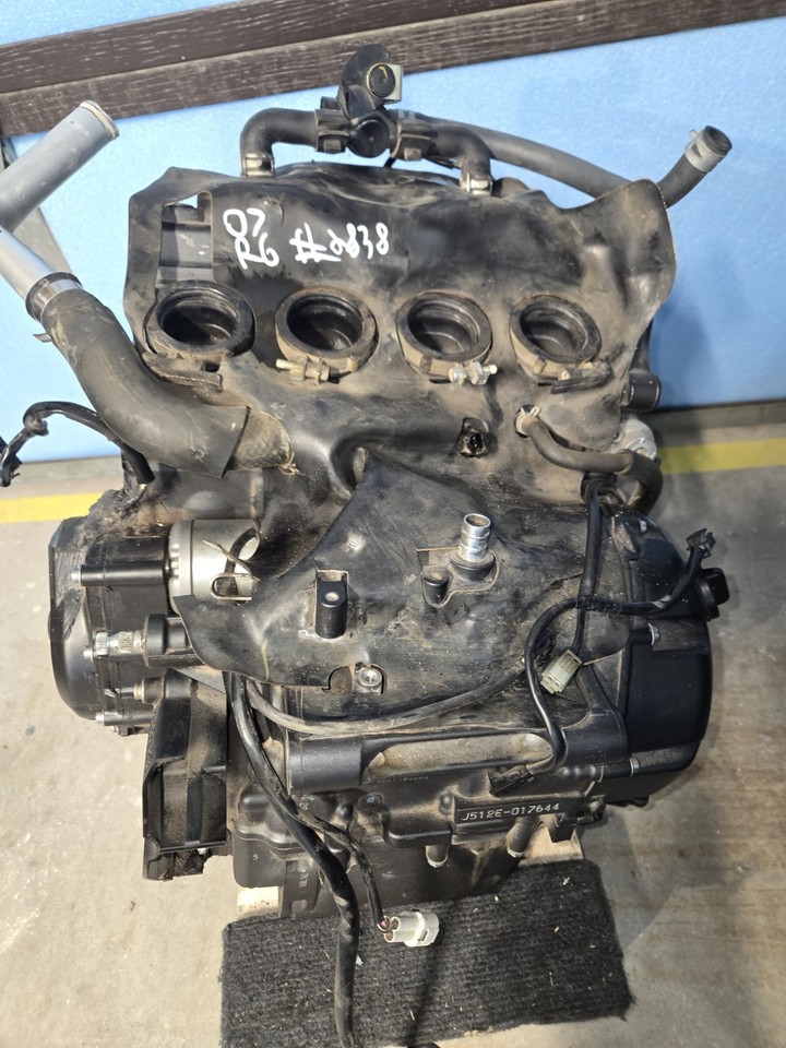 06-07 YAMAHA R6-R YZF-R6 (FITS 08-16) MOTOR ENGINE 18k MILES #2838 | eBay