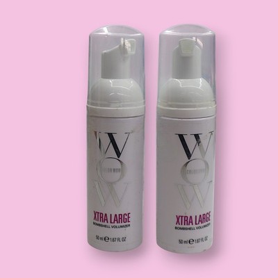2 X Color Wow Extra Large Bombshell Volumizer Travel Size Mini 50ml ...