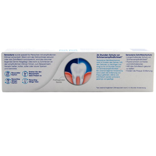 Sensodyne MultiCare Gum Protection Toothpaste 3 X 75Ml Daily Tooth ...