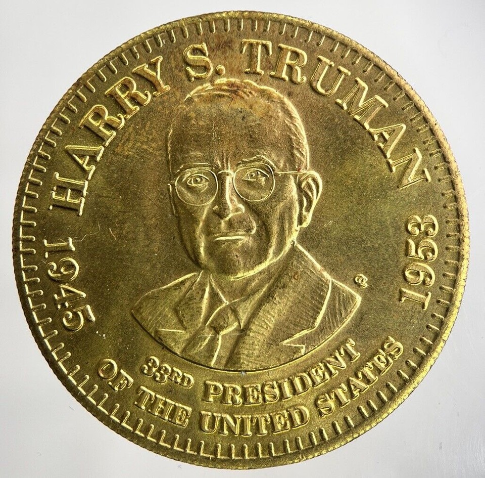 US USA Commemorative Harry Truman Token Coin | Very High Grade | eBay