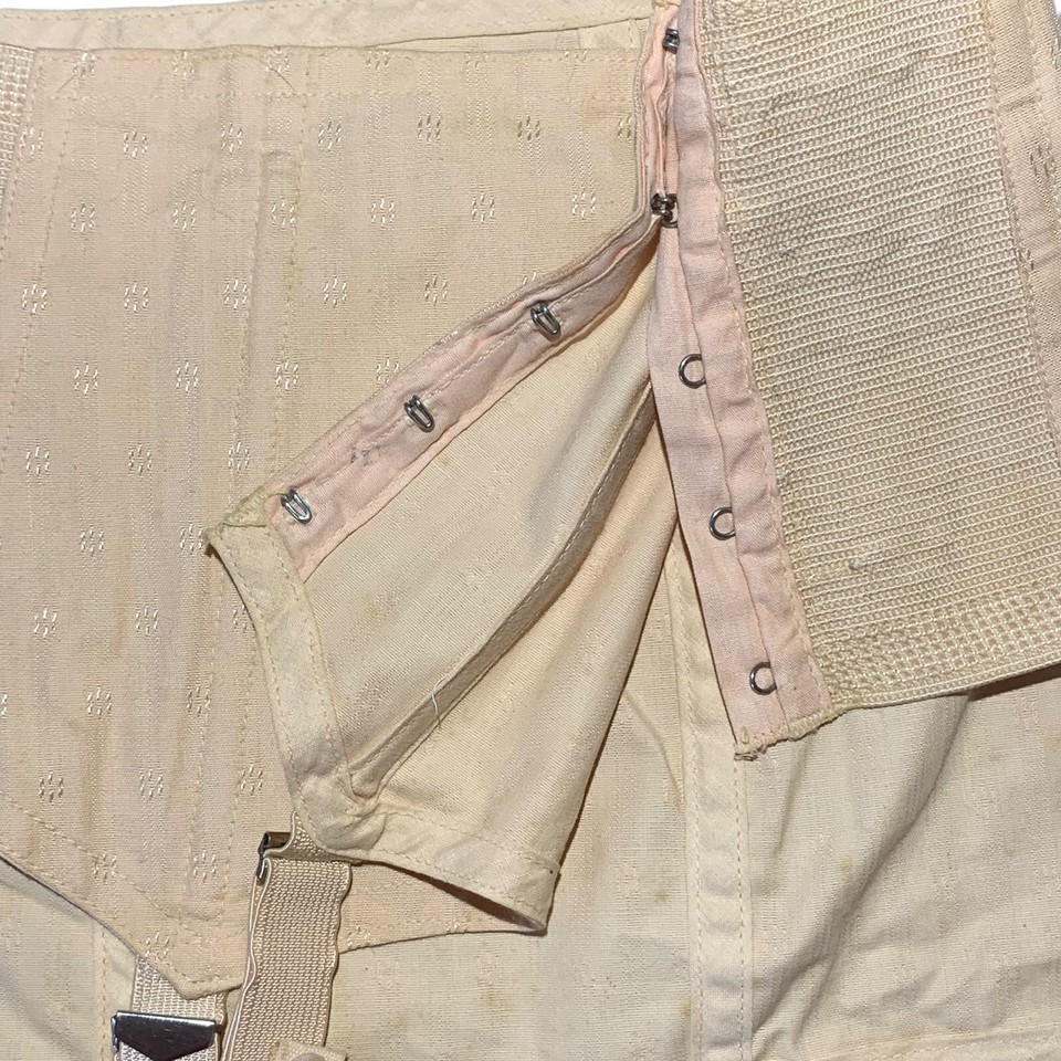Vintage Girdle Open Bottom Boned 4 Garters Sears Charmode Style 1785 ...