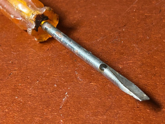 Vintage VACO SN TOOLS A416-4 Slotted Screwdriver USA Orange Handle for ...