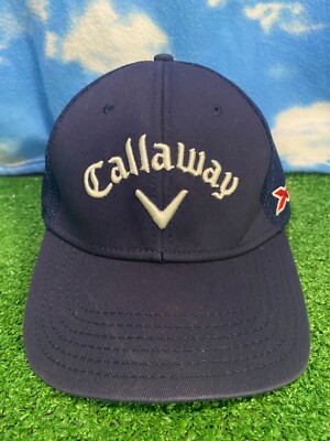 Callaway Hat cap See Desc. Odyssey Mesh Back Blue Golf XL Flex fit ...