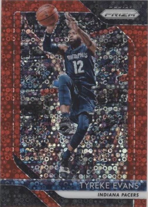 2018-19 Panini Prizm - Tyreke Evans #94 Red Fast Break Prizm /125 for ...