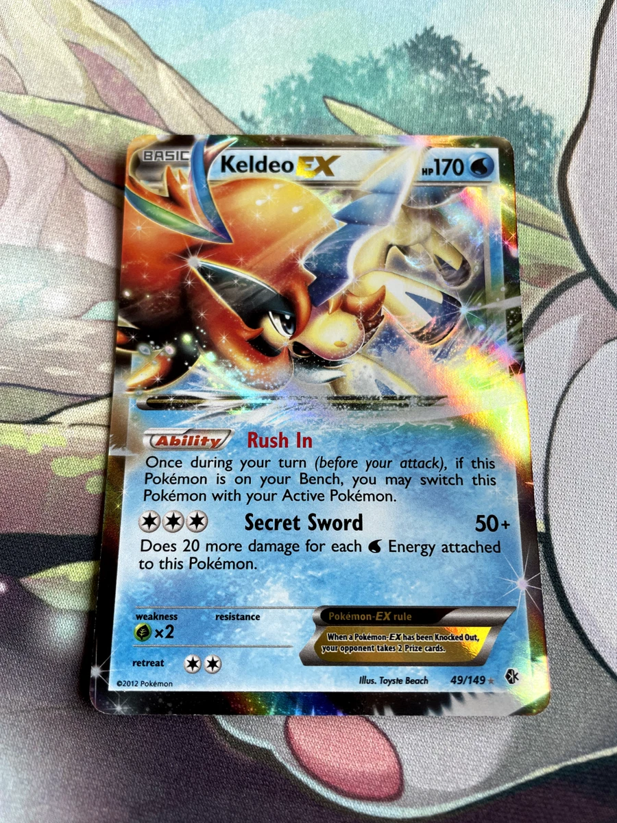 Keldeo Ex Card
