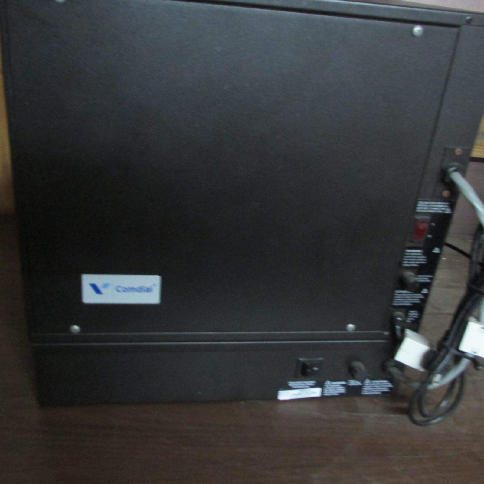 VERTICAL COMDIAL TELEPHONE SYSTEM W/ 14 EDGE CHARCOAL GREY 30 BUTTON ...