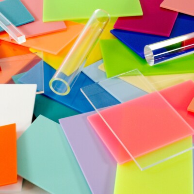 Mixed Acrylic Offcuts, Perspex Craft Pack, Mix Colour School Pack ...