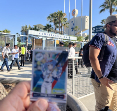 Dodgers Hololive Card Set Usada Pekora Gawr Gura Hoshimachi Suisei SGA ...