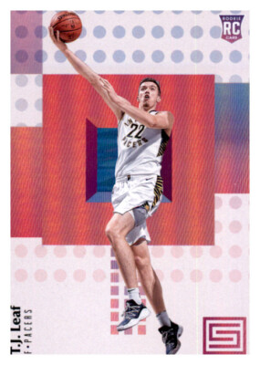 2017-18 Status TJ Leaf Pacers #124 NBA Rookie RC PWE | eBay