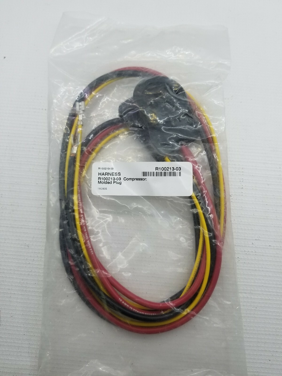 R100213-03 Molded Plug Wiring Harness, Compressor Molded Plug | eBay