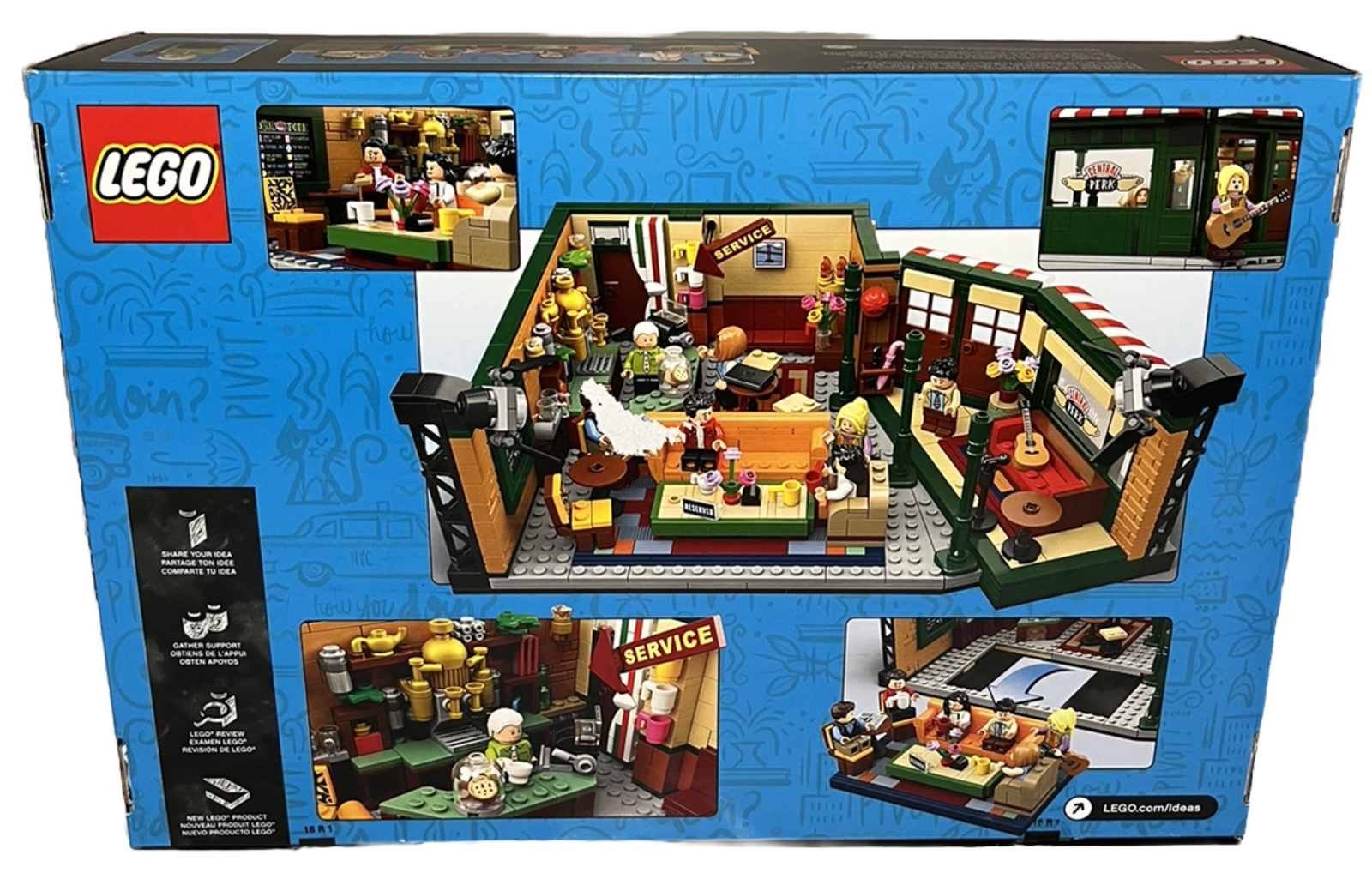 Lego Friends Central Perk 21319 Set Complete with Instructions & Box ...