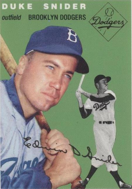 1994 Topps Archives The Ultimate 1954 Set - Duke Snider #32 Gold for ...