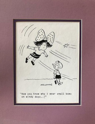 Engleman- Original Published Cartoon Matted | eBay