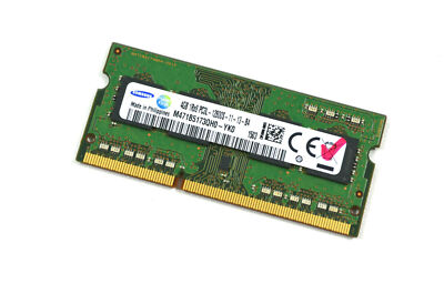 Samsung 4Gb RAM Memoria 1600 MHZ DDR3L Pc-12800s M471B5173QH0-YK0 ...