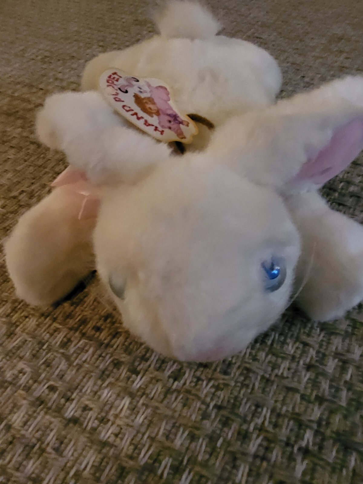 Vintage Wobbly Eye Rabbit Hand Puppet | eBay