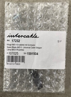 INTERCABLE 17232 SPARE BLADE for IMS II - Universal Cable Stripper ...