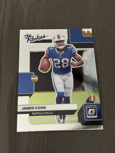 2022 Panini Donruss Optic The Rookies Insert #TR-20 JAMES COOK Rookie ...