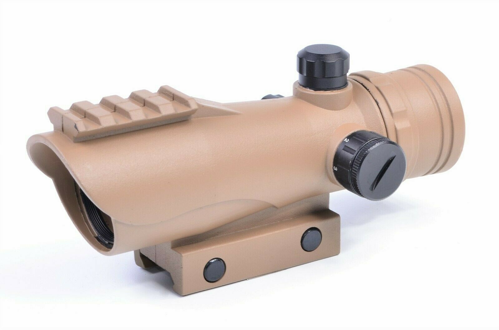 Phantom Polymer Reflex Red Dot Scope Sight RDA30 Coyote Brown Picatinny ...