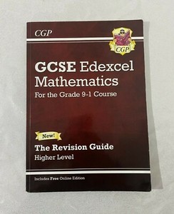 CGP GCSE Edexcel Mathematics, Revision Guide, Higher Level, With Online ...