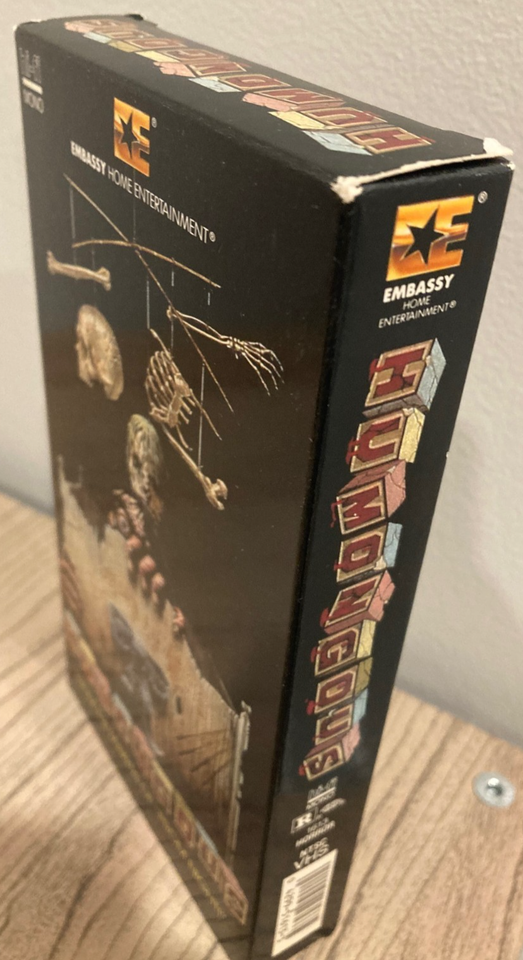 HUMONGOUS (1981 VHS) HORROR Cult Embassy Nelson Release 1986 TESTED | eBay
