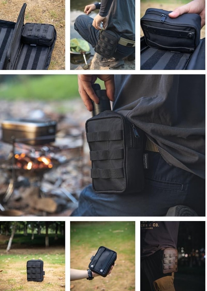 CAMPINGMOON Tactical Admin Molle Pouch Military Camping Tool Bag Storage Case... | eBay