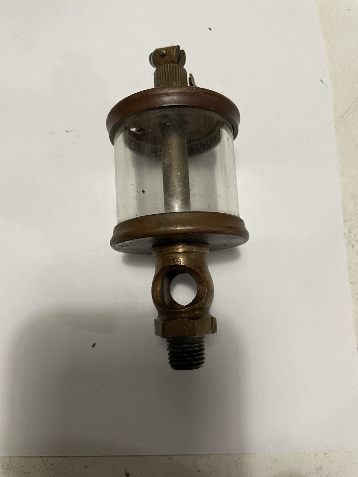 Lunkenheimer Brass Glass Oiler No. 4 Sentinel Industrial Stationary ...