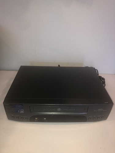 GE General Electric VG4064 VCR 4-Head HiFi VHS Player - TESTED- USED | eBay