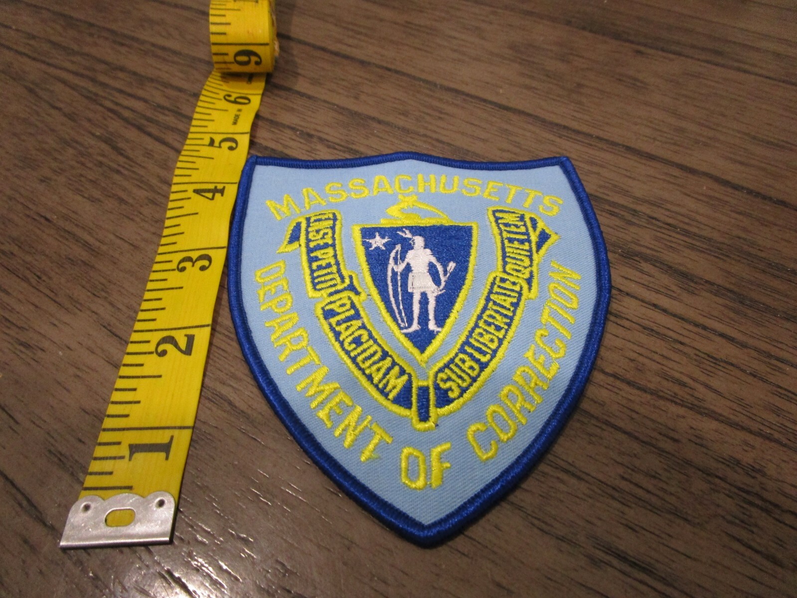 Vintage Massachusetts Department Of Corrections Patch #281U | eBay