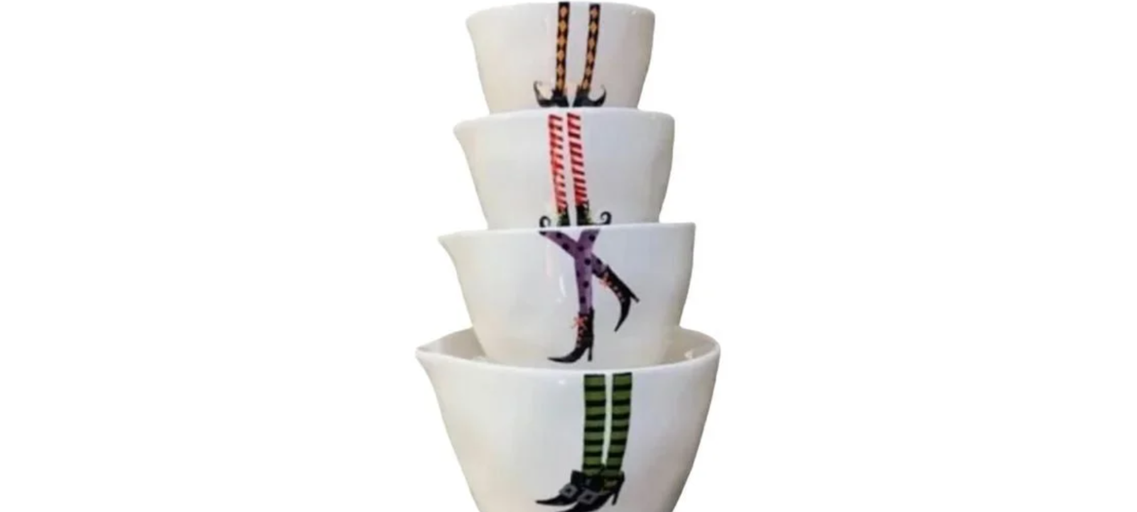 Rae Dunn Witch Feet Measuring Cups HTF NWT Farmhouse Pottery | eBay
