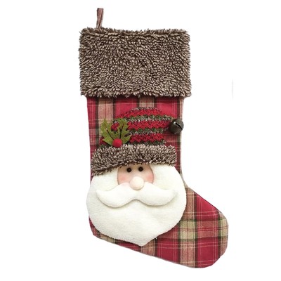 20 inch Santa Pal Stocking - red red | eBay