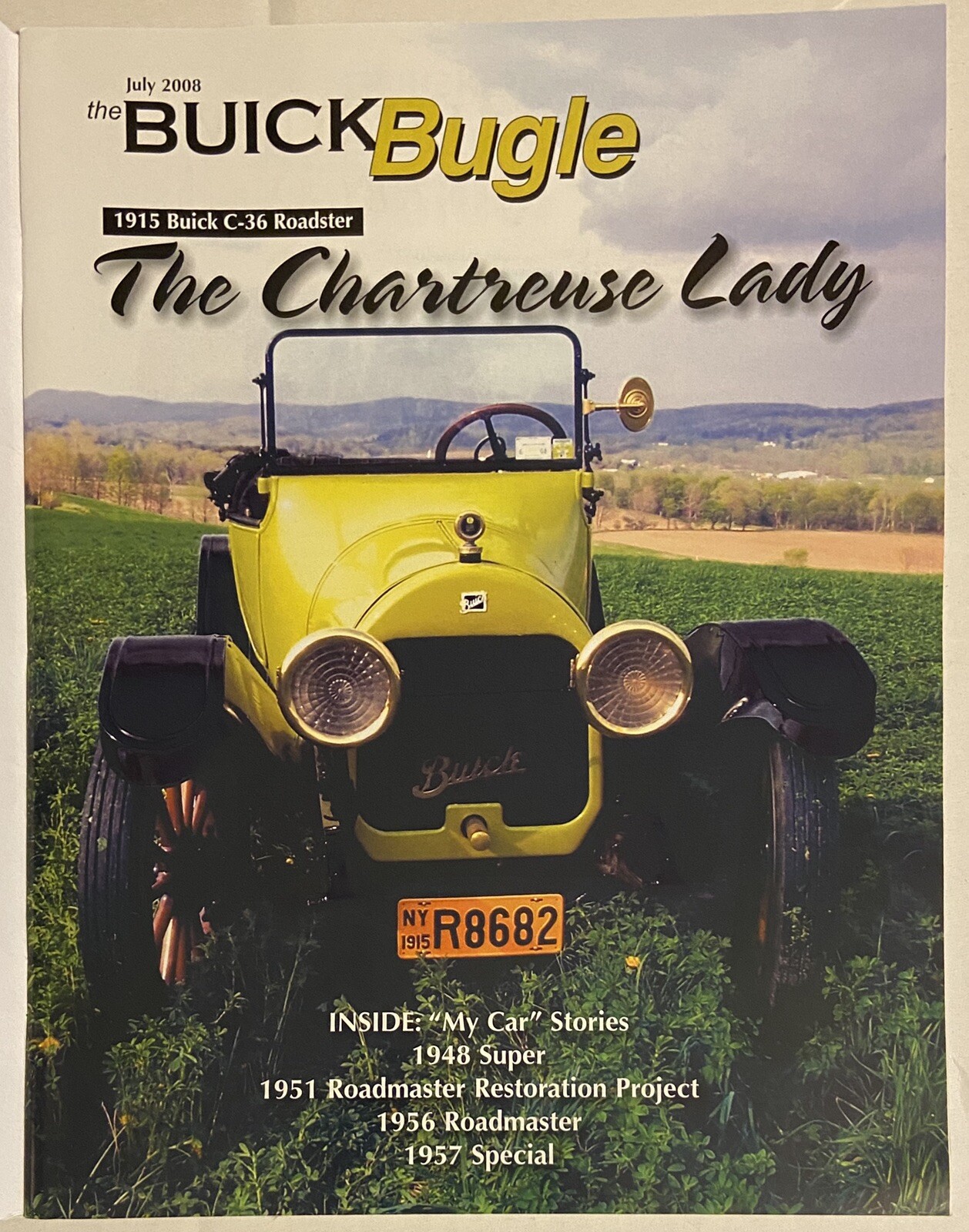The Buick Bugle Car Magazine July 2008 1915 C-36 Roadster | eBay