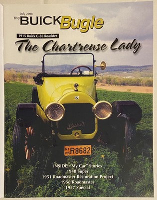 The Buick Bugle Car Magazine July 2008 1915 C-36 Roadster | eBay