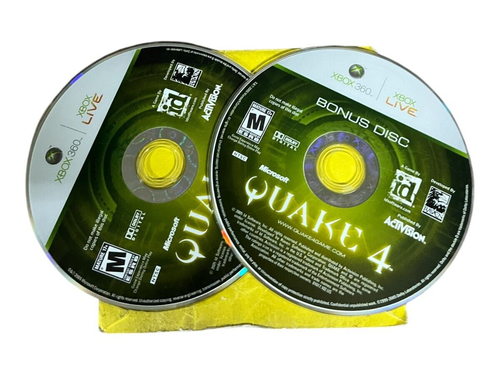 Microsoft Xbox 360 Disc Only Tested Quake 4 w/ Bonus Disc | eBay