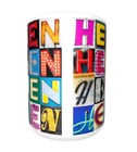 HELEN Coffee Mug / Cup featuring the name in photos of sign letters | eBay