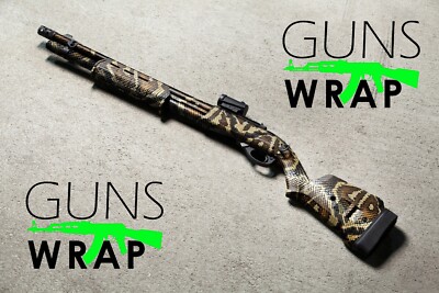 Camo Guns Wrap Skins Vinyl Matte Camouflage SHOTGUN SNAKE-10 | eBay