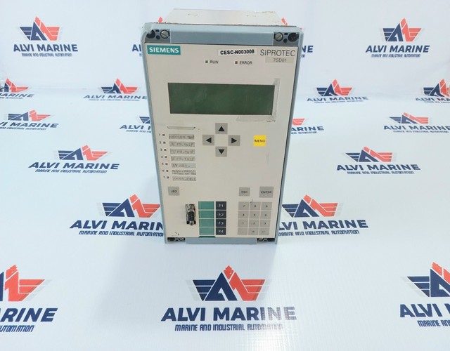 Siemens siprotec 7sd61 7sd6101-5bb29-0bj0/ee line differential ...