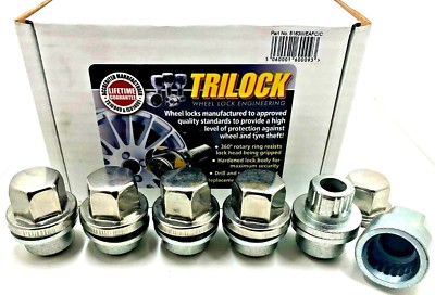 5 X ALLOY WHEEL LOCKING NUTS FOR LAND ROVER DEFENDER M16 x 1.5 BOLTS ...