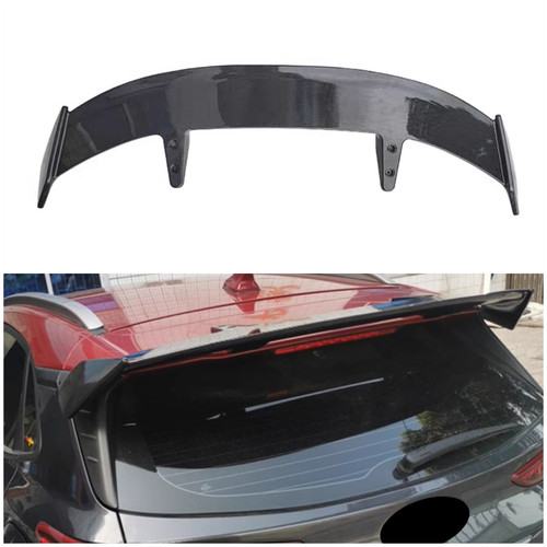 Rear Spoiler Wing Universal 52'' for Nissan Versa Tiida Hatchback Fiber ...