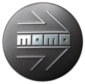 1x MOMO CAP 171NB Wheel Center Cap Silver Arrow Matt Anthracite Base ...