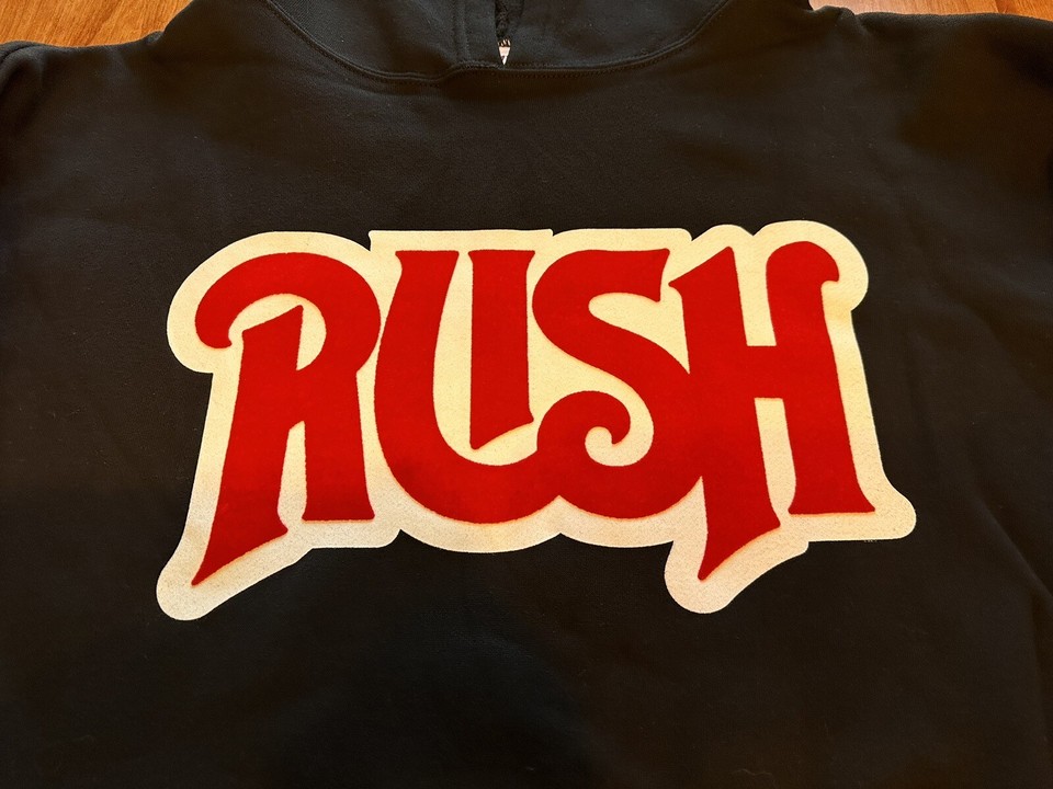 RUSH Backstage Club Hoodie XXL Showtech Merchandising Inc. NEW NOS Neil ...