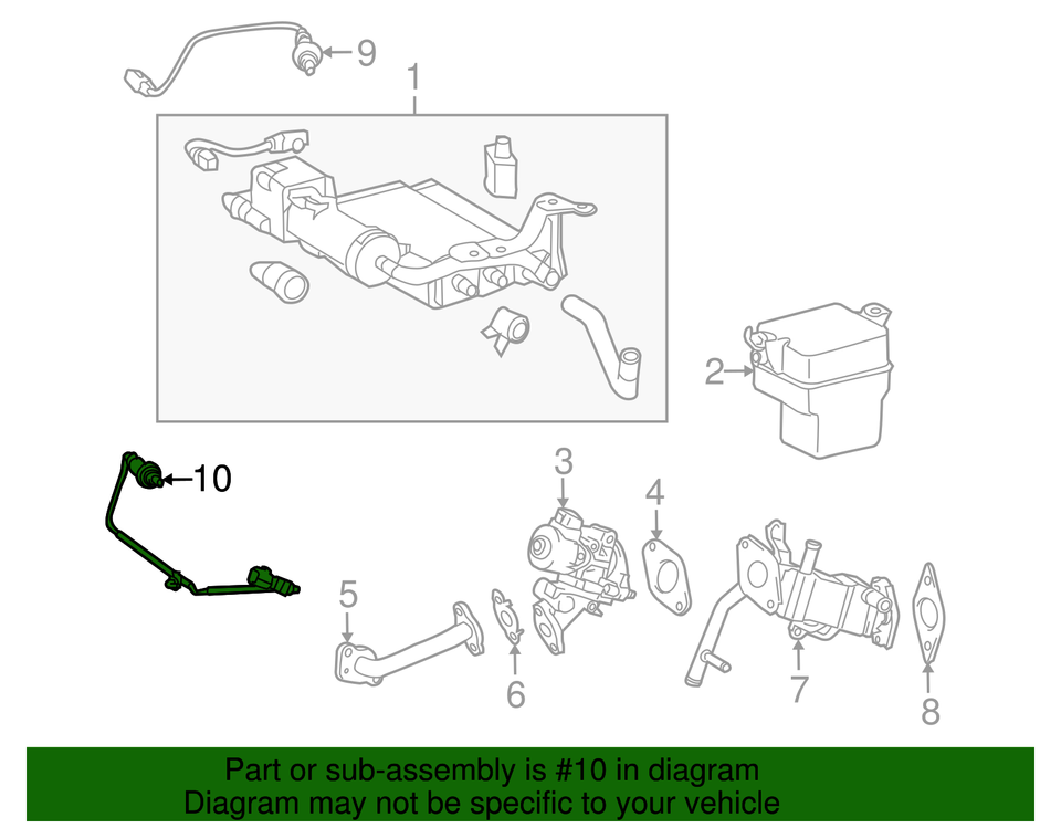 Genuine Toyota Oxygen Sensor 89465-47080 | eBay