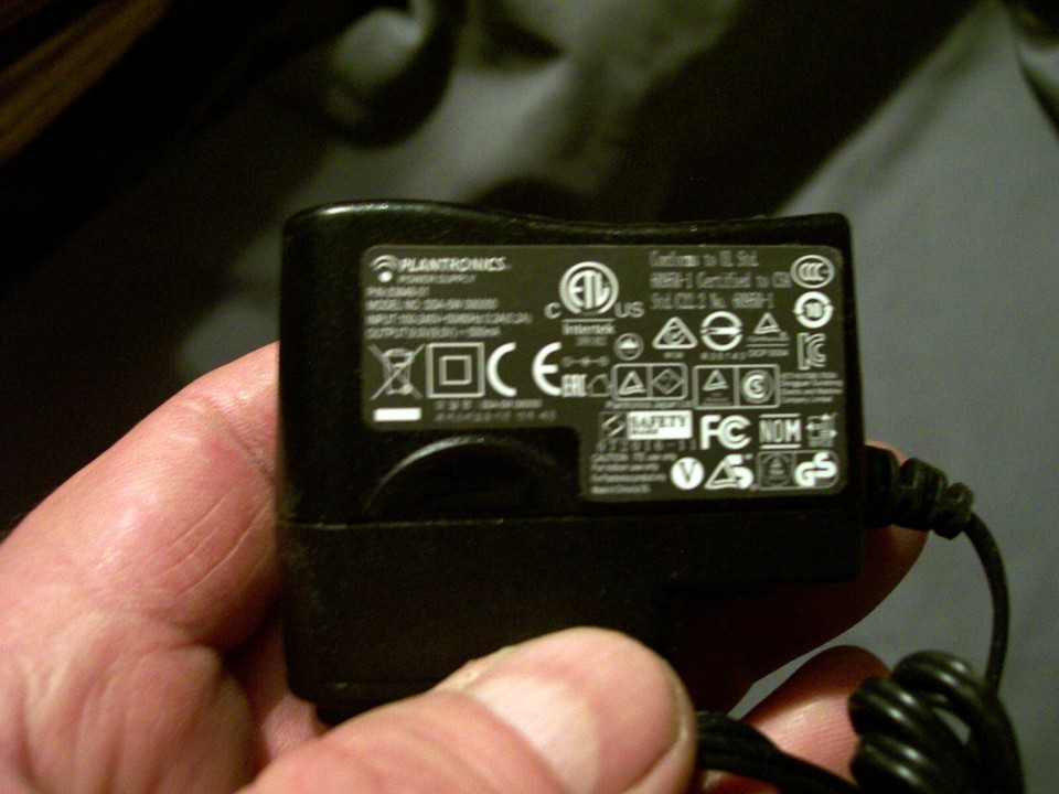 PLANTRONICS AC ADAPTER POWER SOURCE SSA-5W 090050 | eBay