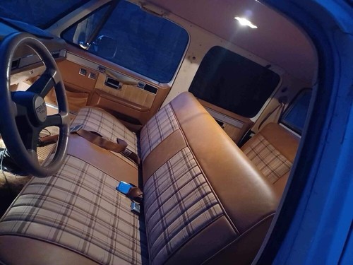 1973-1987 C10 Chevy truck Plaid seat cover, Select Burgundy, Brown Or ...
