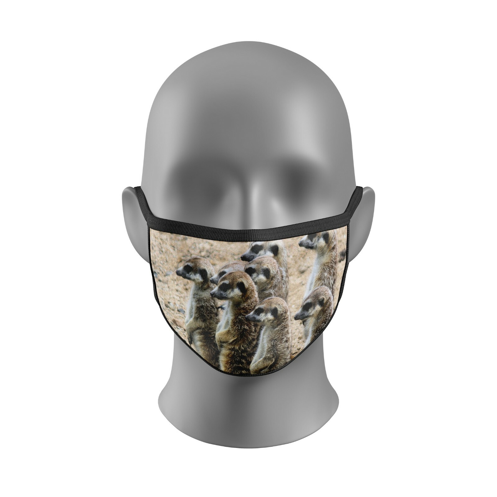 Cute Meerkat FACE MASK Timon Animal Lovely Animal planet tv Fashion ...