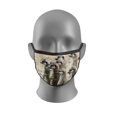 Cute Meerkat FACE MASK Timon Animal Lovely Animal planet tv Fashion ...